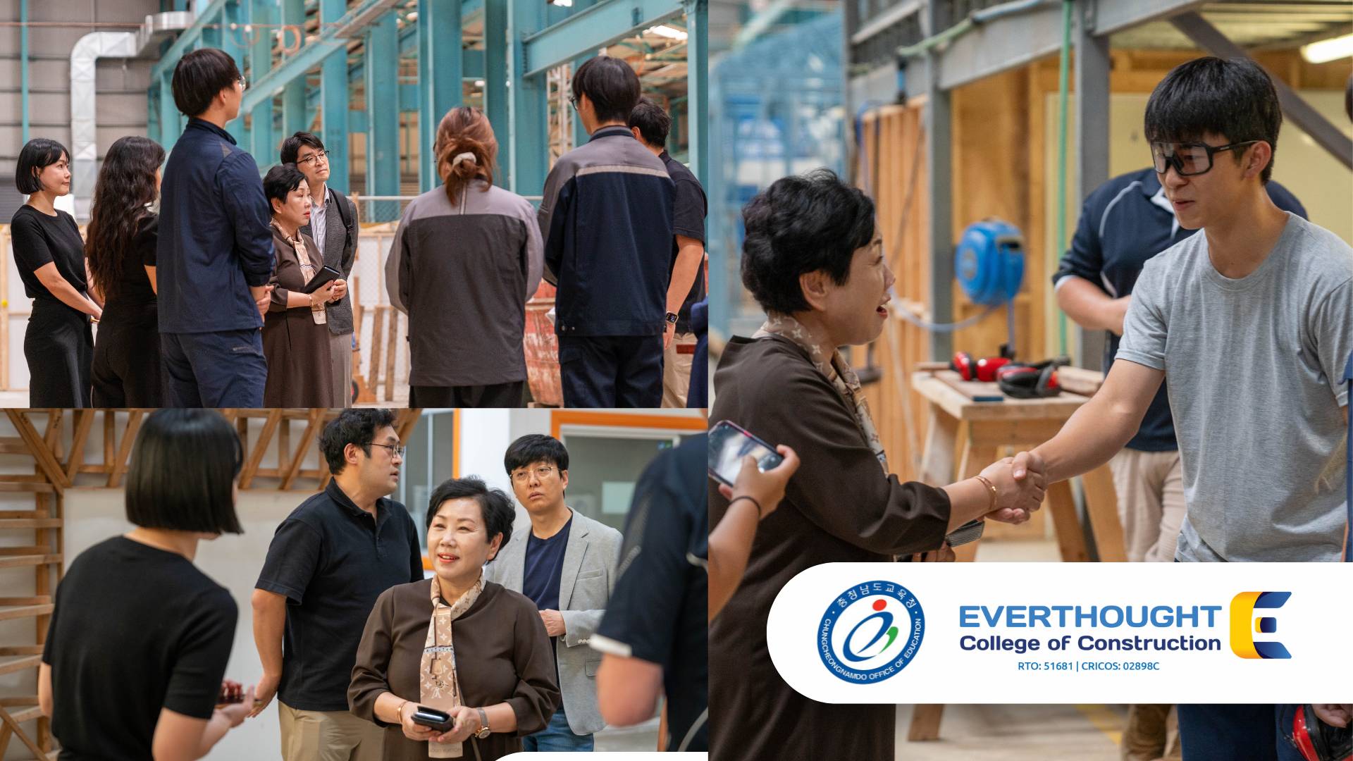 Special Visit from ChungNam City Office of Education - Everthought